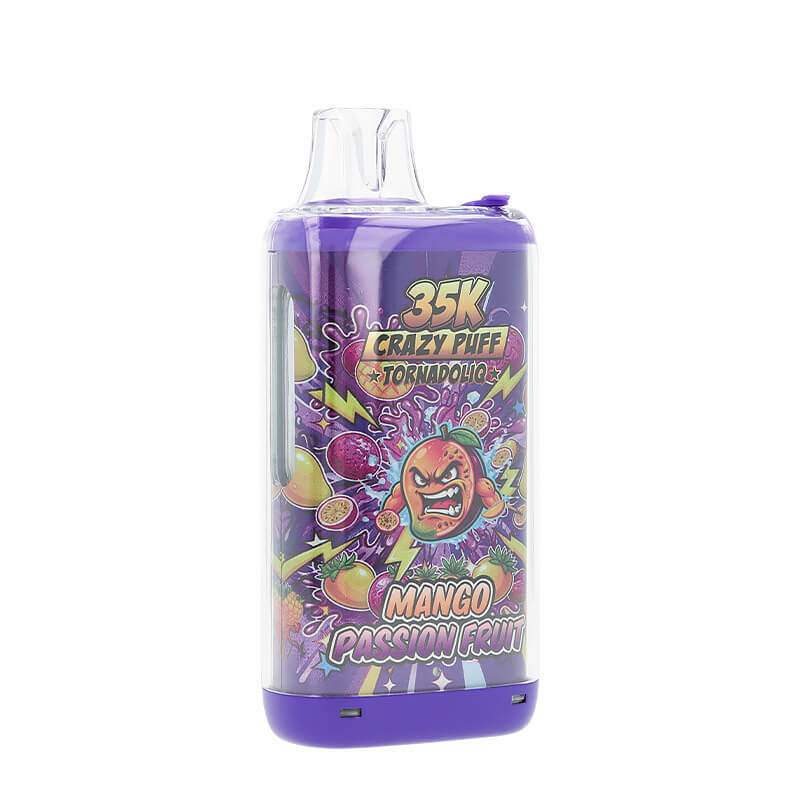 Puff Crazy Puff 35K Mango Passion Fruit de Tornadoliq - Mangue et ...