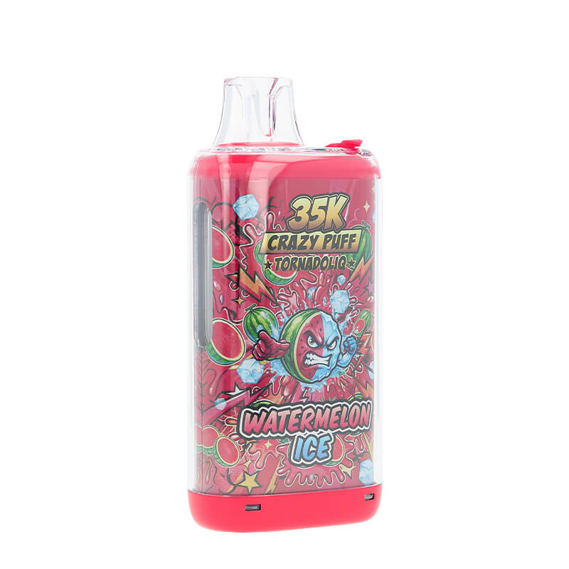 Puff Crazy Puff 35K Watermelon Ice Tornadoliq - Un Goût Pastèque et ...
