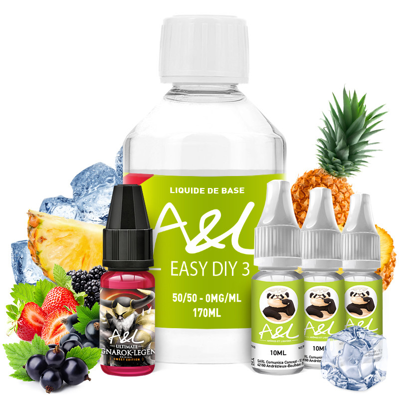 Ragnarok Legend Sweet Edition 200ml DIY Pack - Easy DIY - A&L