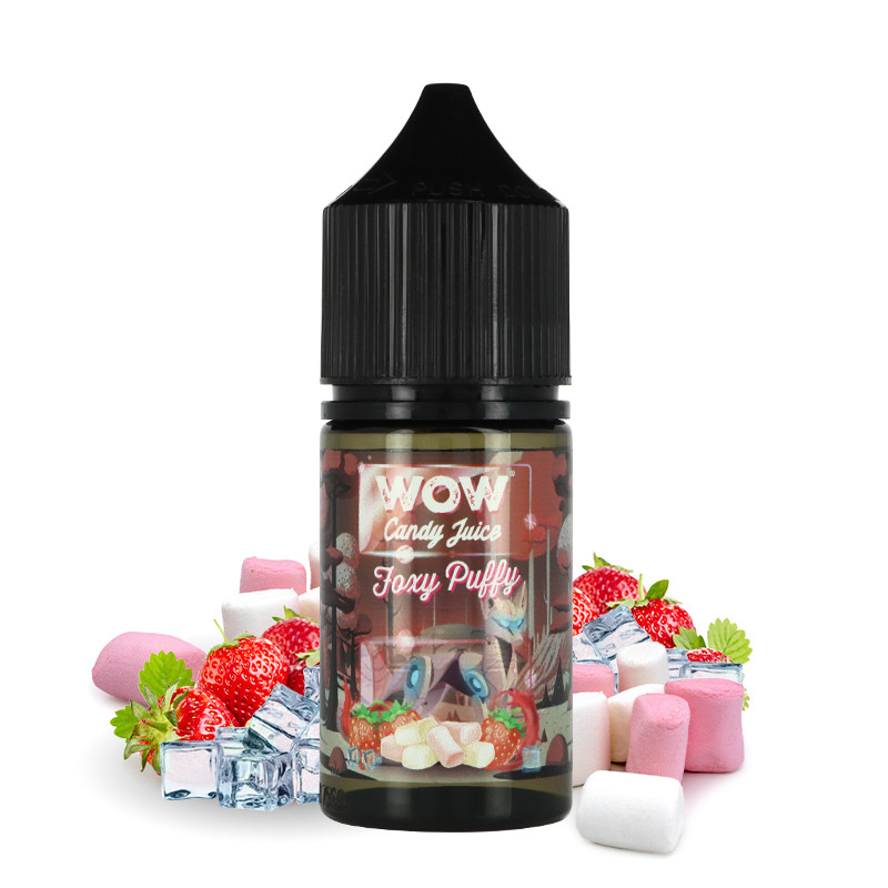 Made In Vape WOW Foxy Puffy 30ml concentrate - Fruity candy - A&L Made In Vape WOW Foxy Puffy 30ml concentrate - Fruity candy - A&L