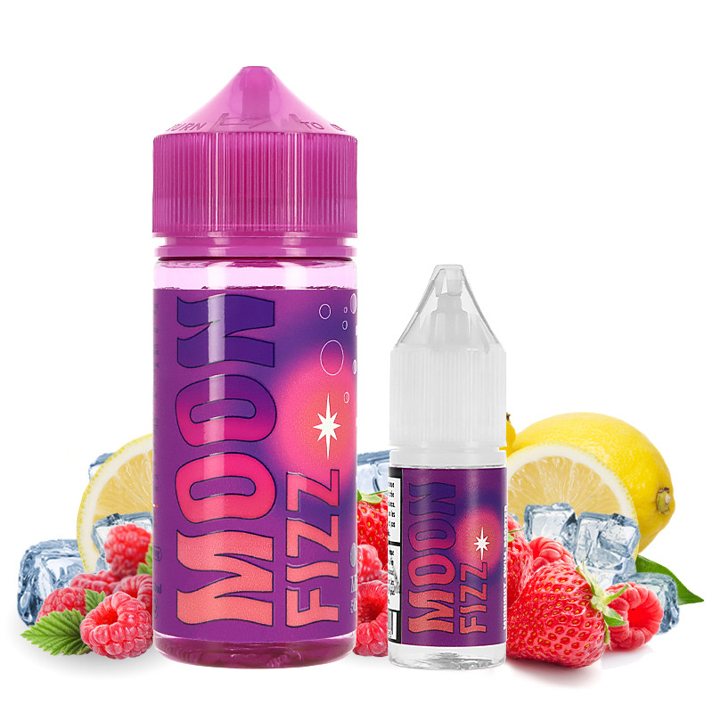 Moon Fizz Midnight Swim 50ml E-liquid - Strawberry Raspberry lemon - A&L