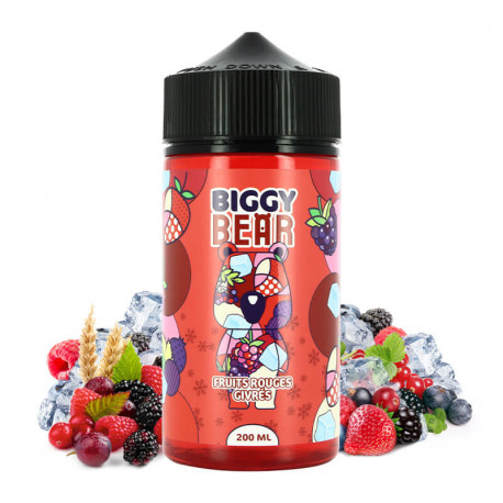 Biggy Bear Fruits Rouges Givré 200ml - Fresh berries - A&L