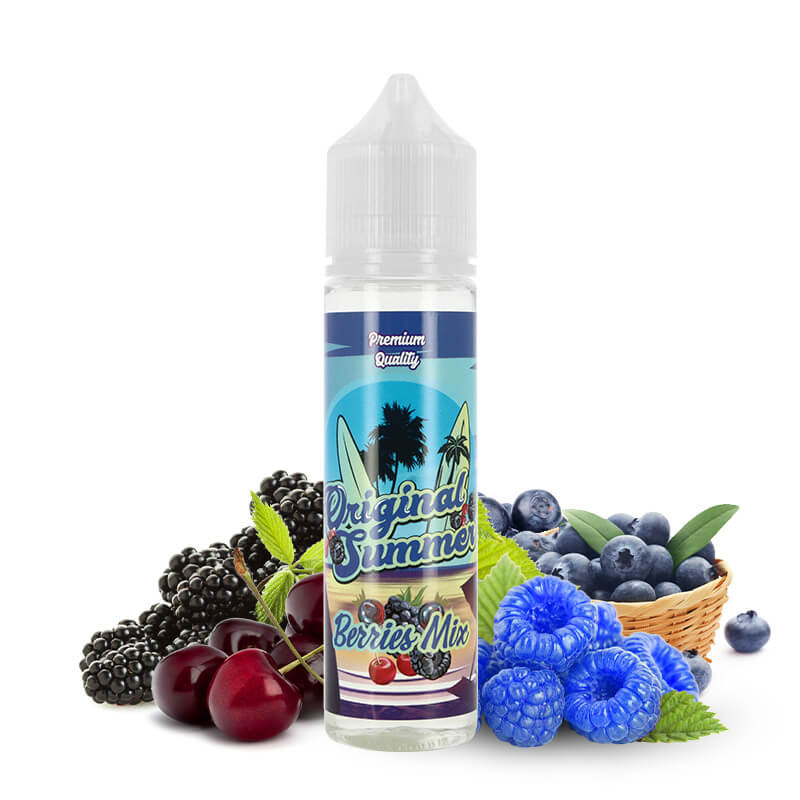 Berries Mix 50ml E-liquid - Blackberry Blue Raspberry Blueberry Cherry ...